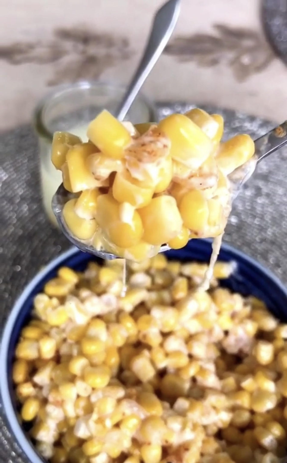 Korean Corn Cheese and Drink - Jasmine and Tea