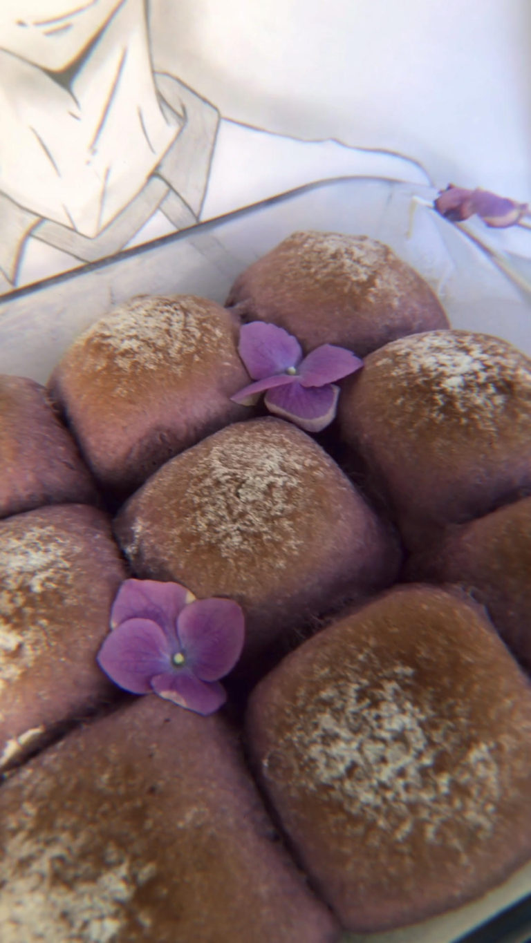 The Softest and Fluffiest Ube Milk Bread - Jasmine and Tea