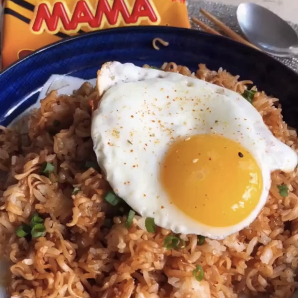 Ramen Noodle Fried Rice - Jasmine and Tea