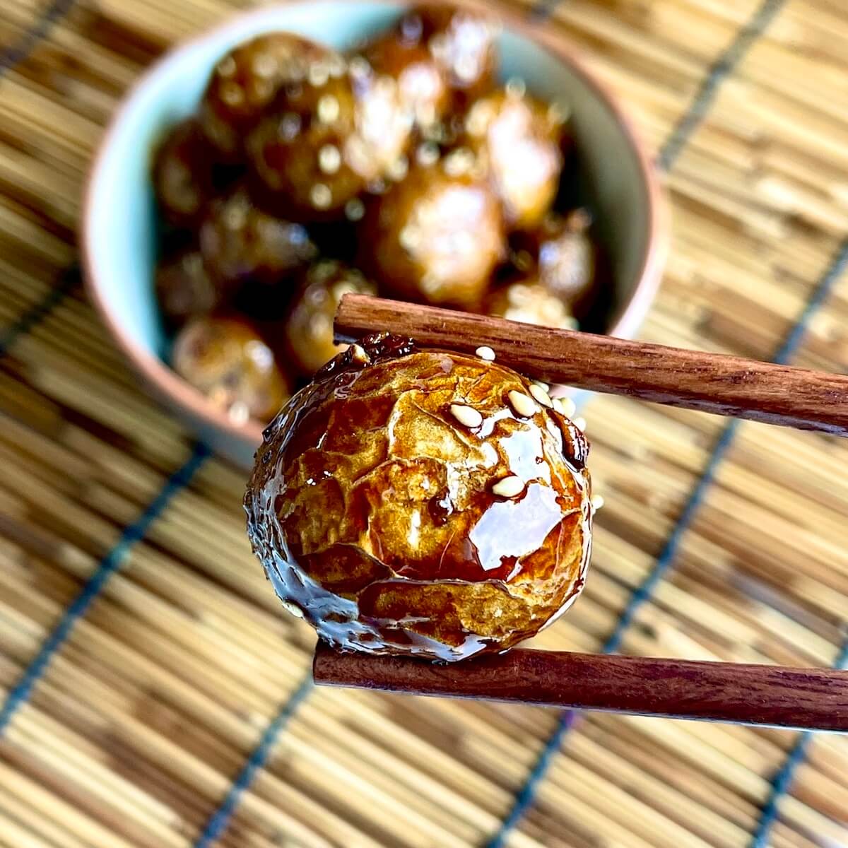 Gamja Jorim (Korean Soy Braised Potatoes 알감자 조림) - Jasmine and Tea