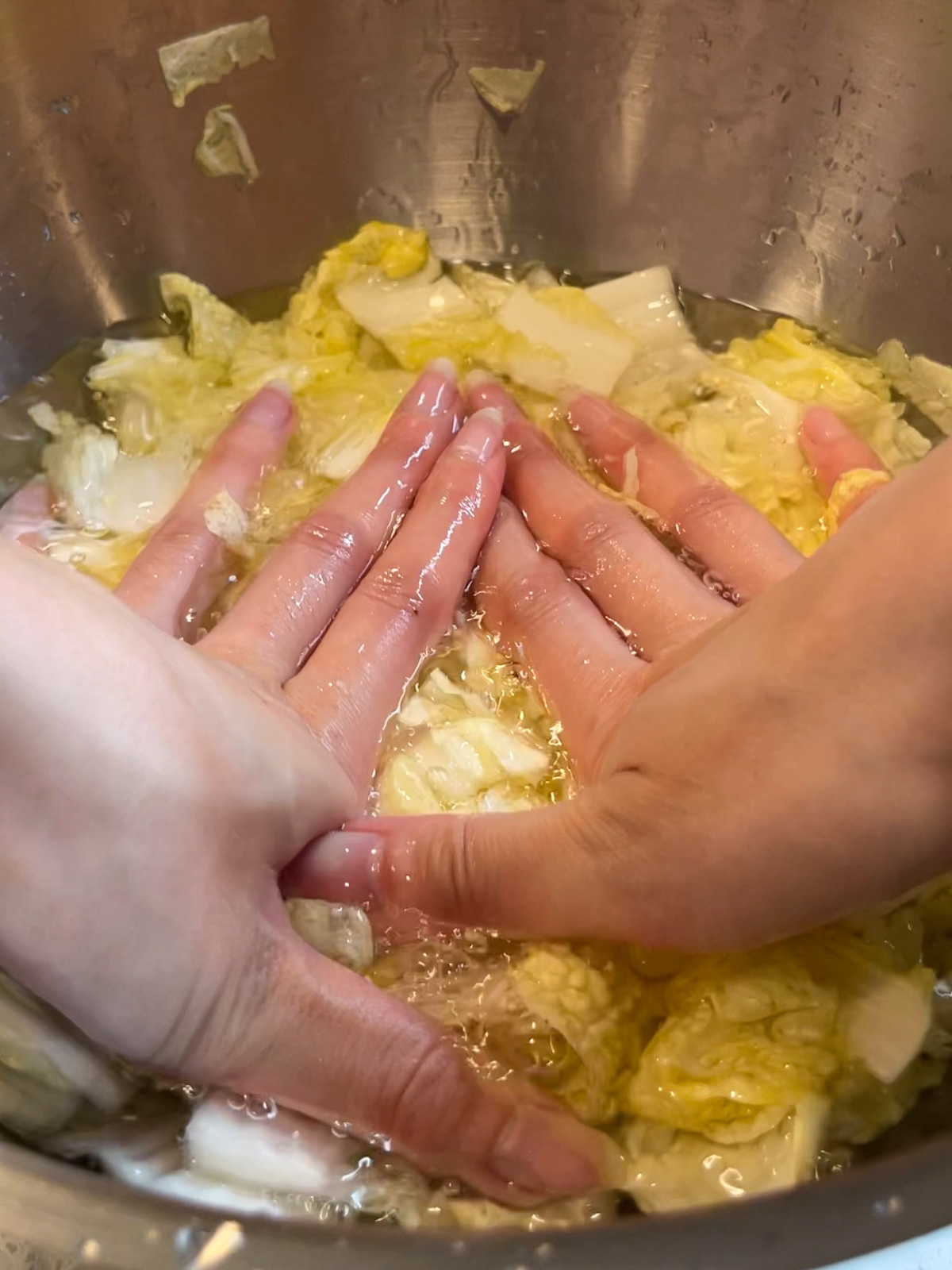Quick & Easy Kimchi (배추겉절이) - Jasmine and Tea