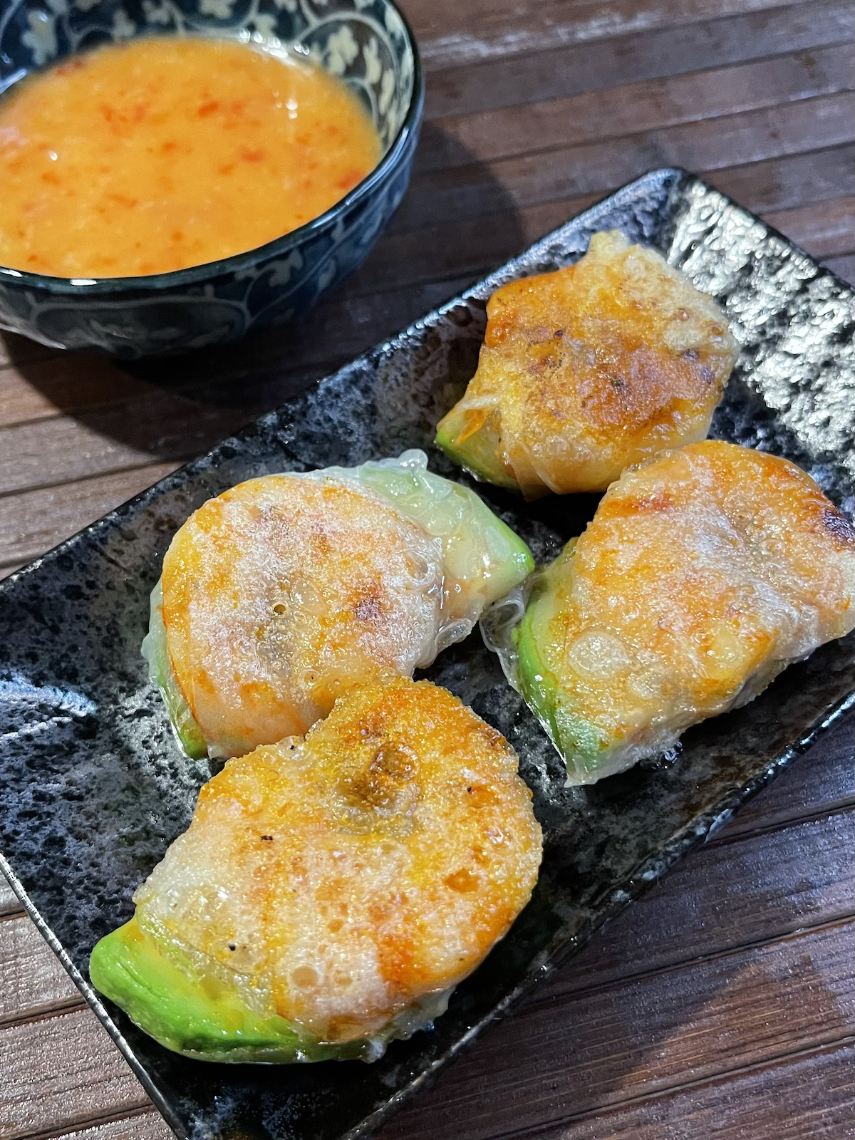 Crispy Shrimp Rice Paper Bites - Jasmine and Tea