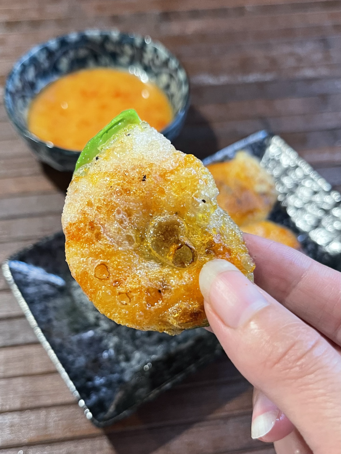 Crispy Shrimp Rice Paper Bites - Jasmine and Tea