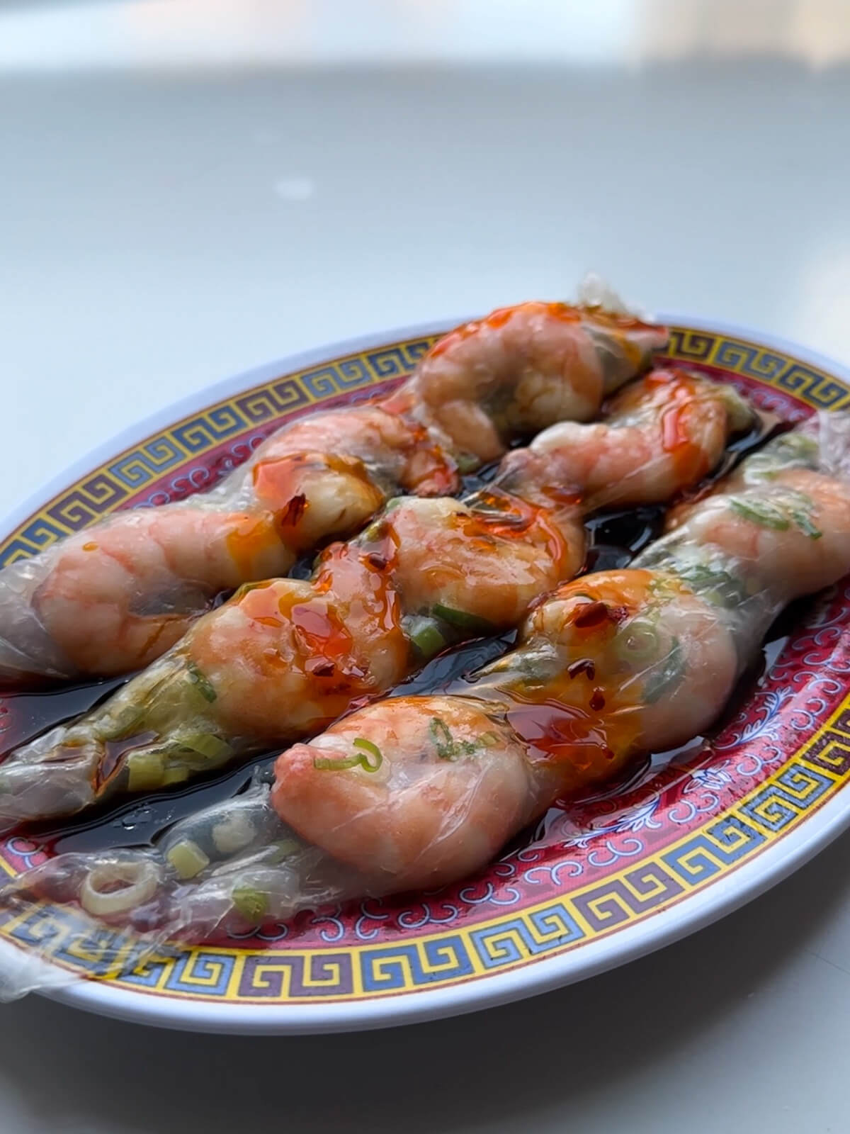 Rice Paper Cheung Fun – Shrimp Noodle Rolls - Jasmine and Tea